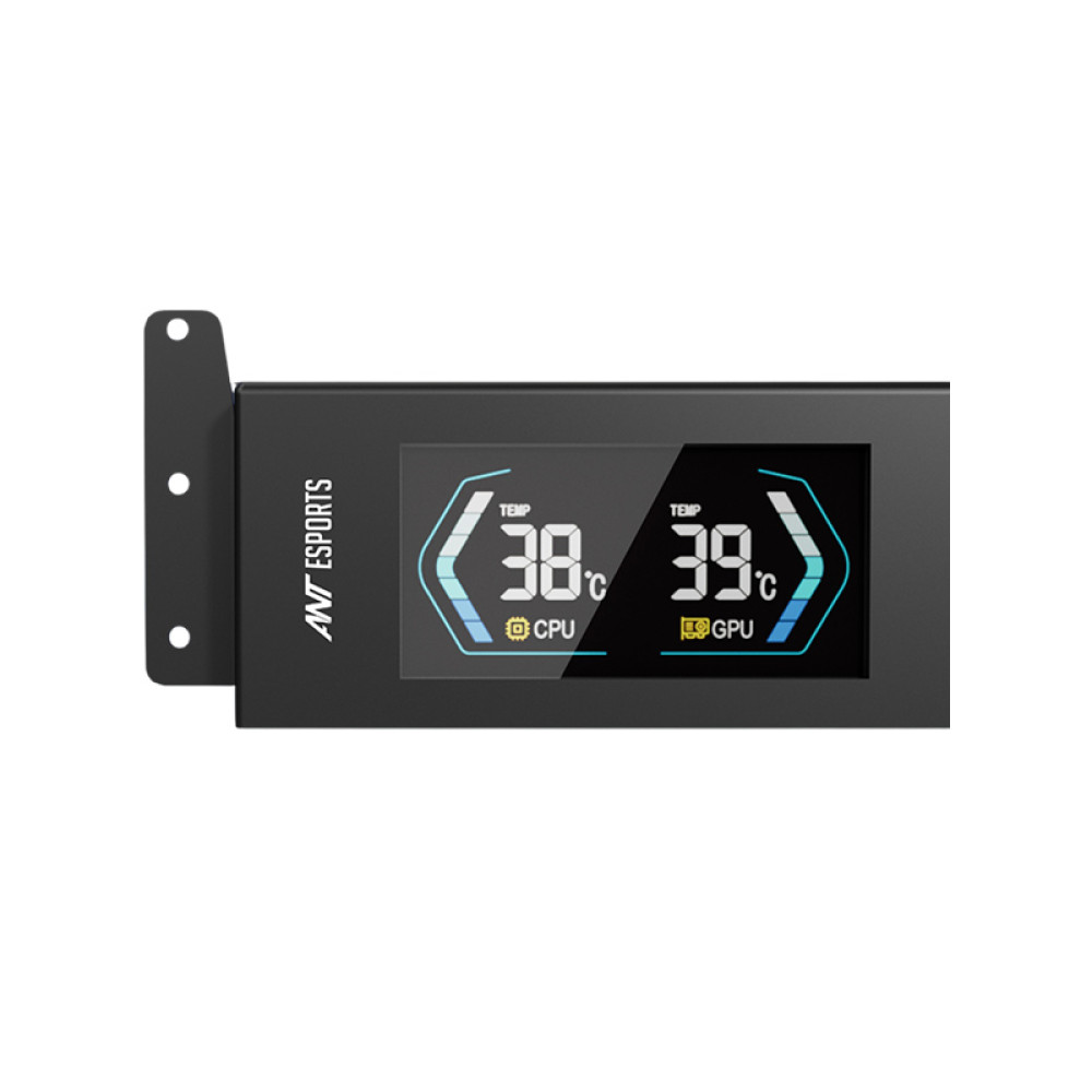 Buy Ant Esports GCB200 Digital ARGB GPU Support Bracket – Black at Best ...