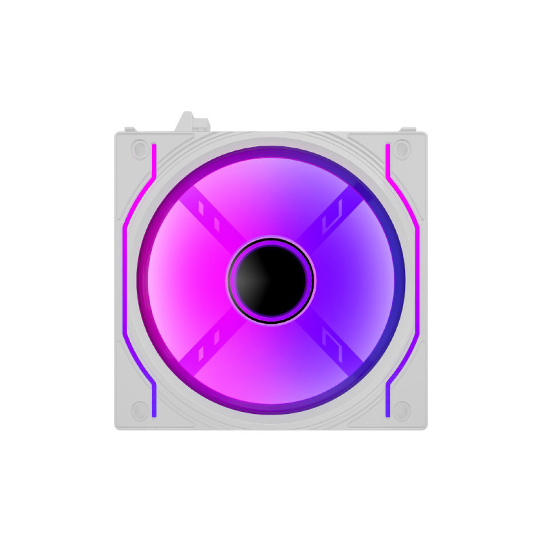 Buy Ant Esports Crystaflow White | 120mm ARGB Case Fan | Vedant Computers