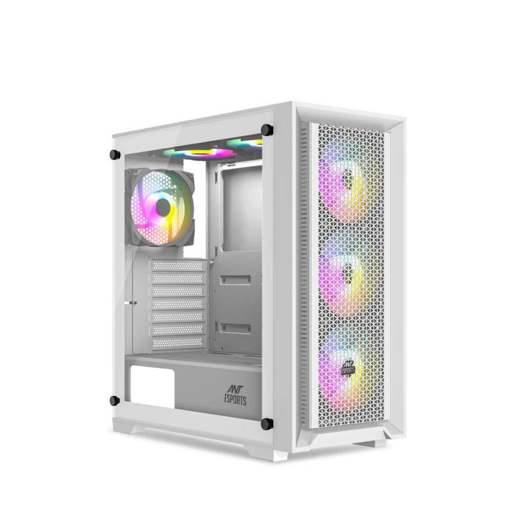 Buy Ant Esports SX7 White | Cabinet | Vedant Computers