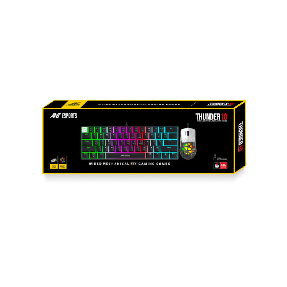 Buy Ant Esports Thunder 10 | Keyboard & Mouse Combo | Vedant Computers