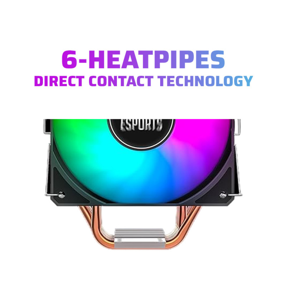 Buy Ant Esports ICE-C612 Digital | Air CPU Cooler | Vedant Computers