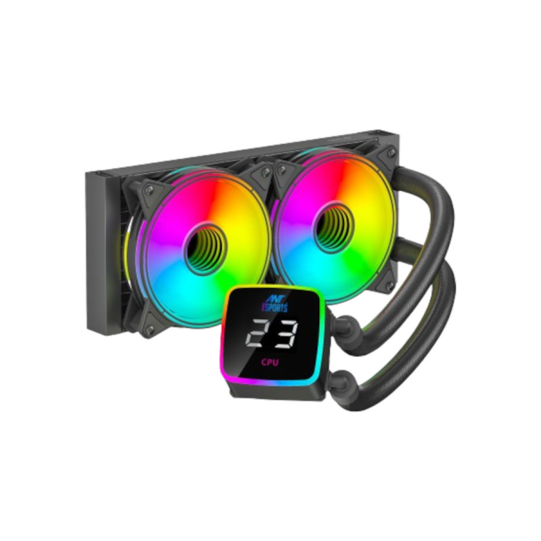 Buy Ant Esports ICE-Flow 240 ARGB | CPU AIO Cooler | Vedant Computers