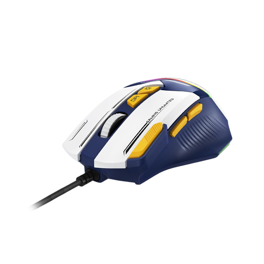 Buy Ant Esports GM333 (Blue/White/Yellow) | Mouse | Vedant Computers