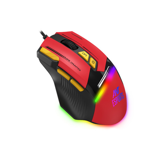 Buy Ant Esports GM333 (Black/Red/Yellow) | Mouse | Vedant Computers