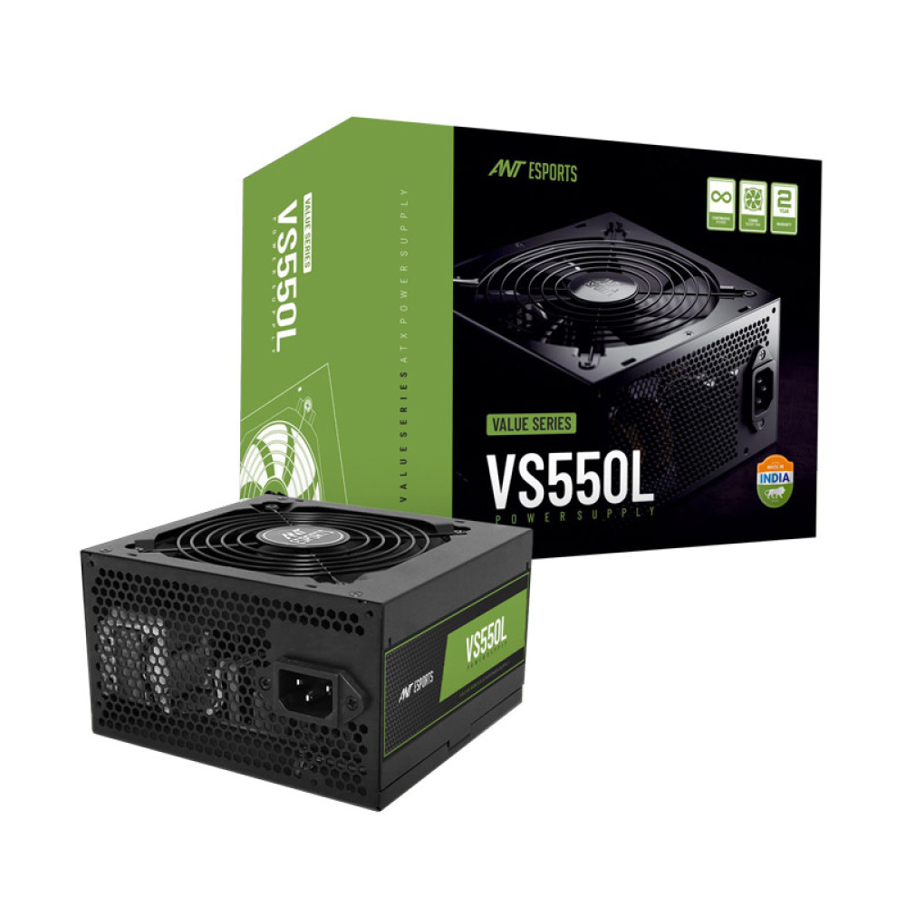 Buy Ant Esports VS550L 550W | PSU | Vedant Computers