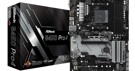 Buy ASRock B450 Pro4 Motherboard at Best Price in India only at Vedant ...