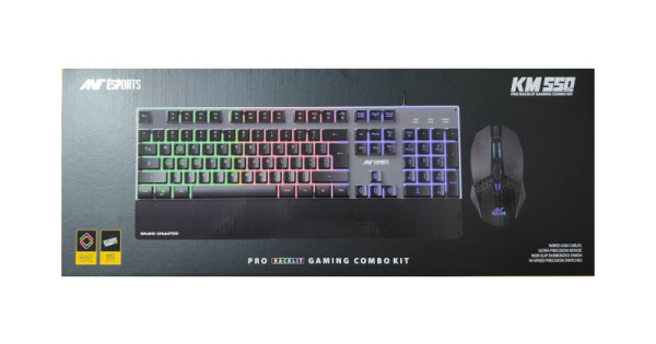 Buy Ant Esports KM550 Wired Black | Keyboard & Mouse Combo | Vedant Computers
