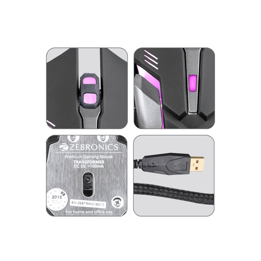 Buy Combo Zebronics Zeb-Transformer 1 Gaming Keyboard + Gaming Mouse at ...