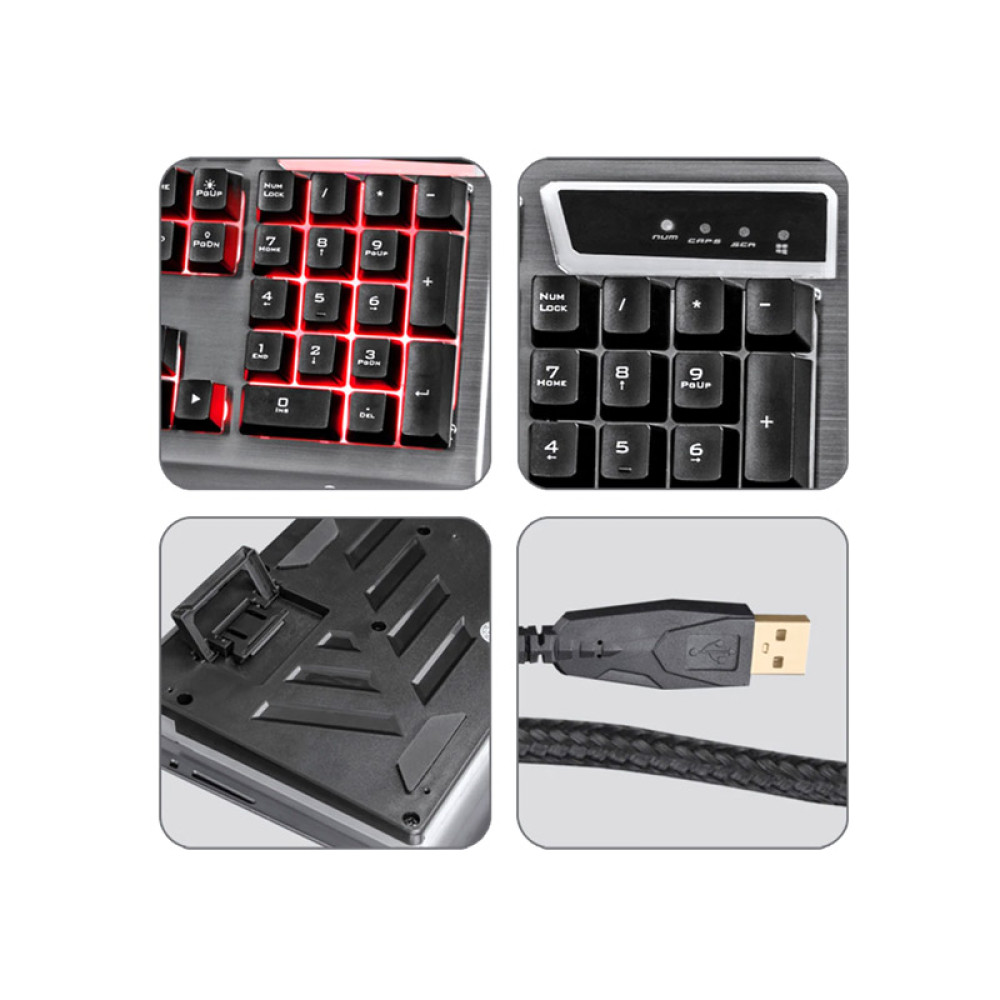 Buy Combo Zebronics Zeb-Transformer 1 Gaming Keyboard + Gaming Mouse at ...