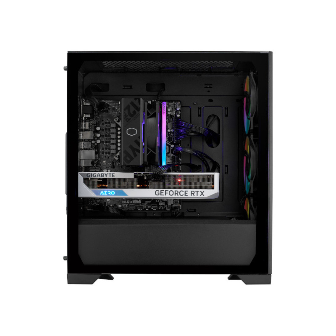 Buy Cooler Master Elite 301 ARGB Cabinet - Black at Best Price in India ...