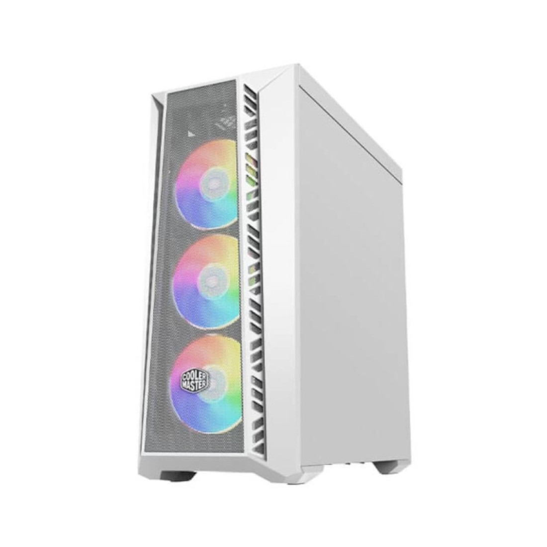 Buy Cooler Master MasterBox 520 Mesh ARGB Mid Tower Cabinet - White at ...