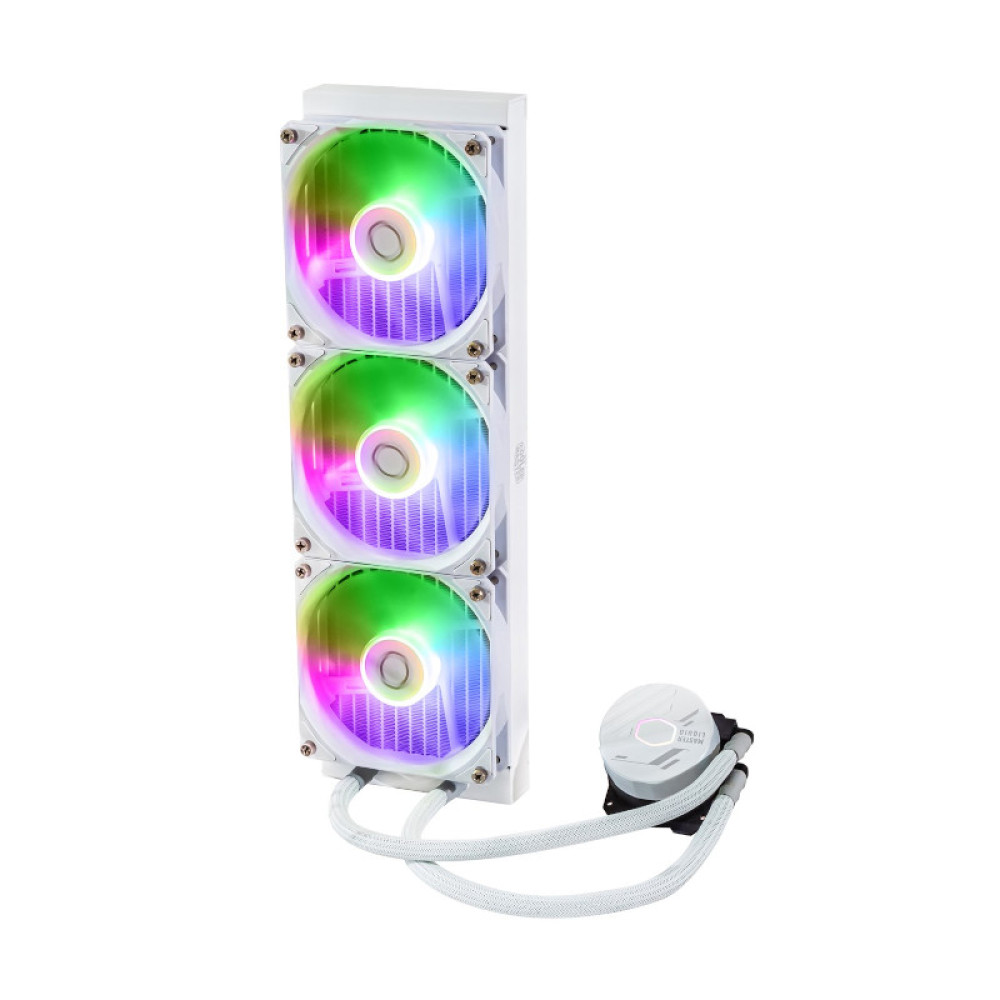 Buy Cooler Master MasterLiquid 360L Core ARGB Liquid CPU Cooler - White ...