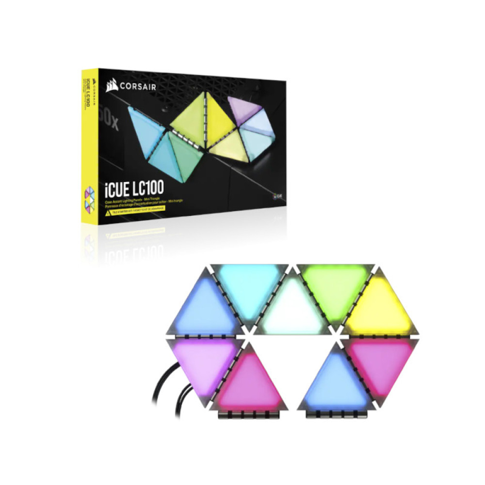 Buy Corsair iCUE LC100 Case Accent Lighting Triangle Panels - Starter ...