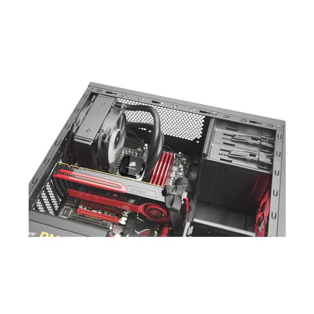 Buy Corsair Carbide Series Spec-01 Red LED Mid-Tower Gaming Case ...