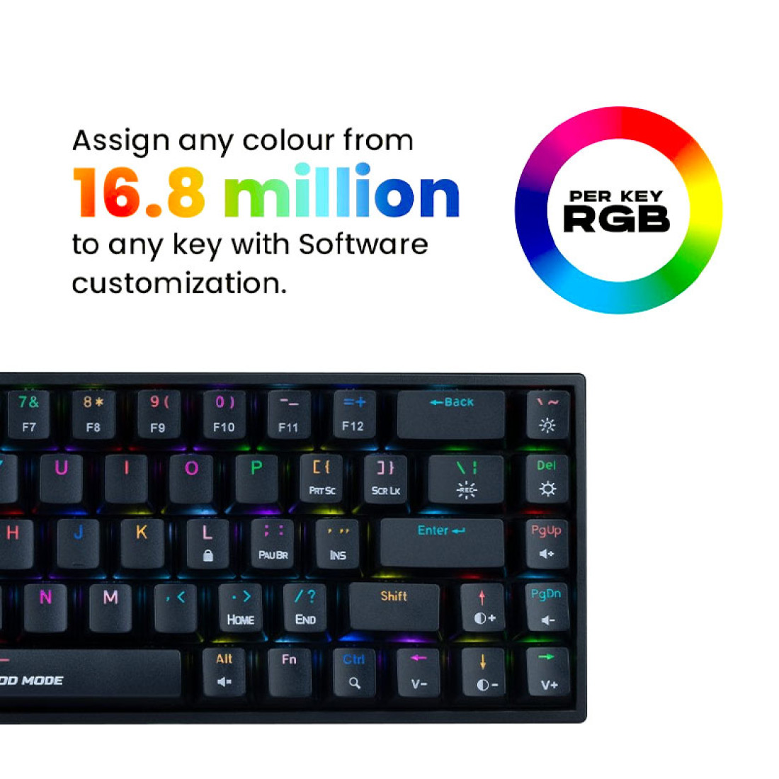 Buy Cosmic Byte Artemis Blue Switch Black| RGB Mechanical Keyboard