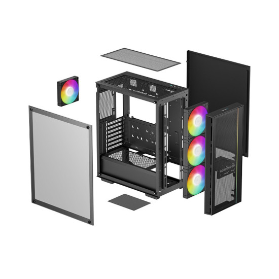 Buy Deepcool Matrexx 55 Mesh V4 C Cabinet at Best Price in India only ...