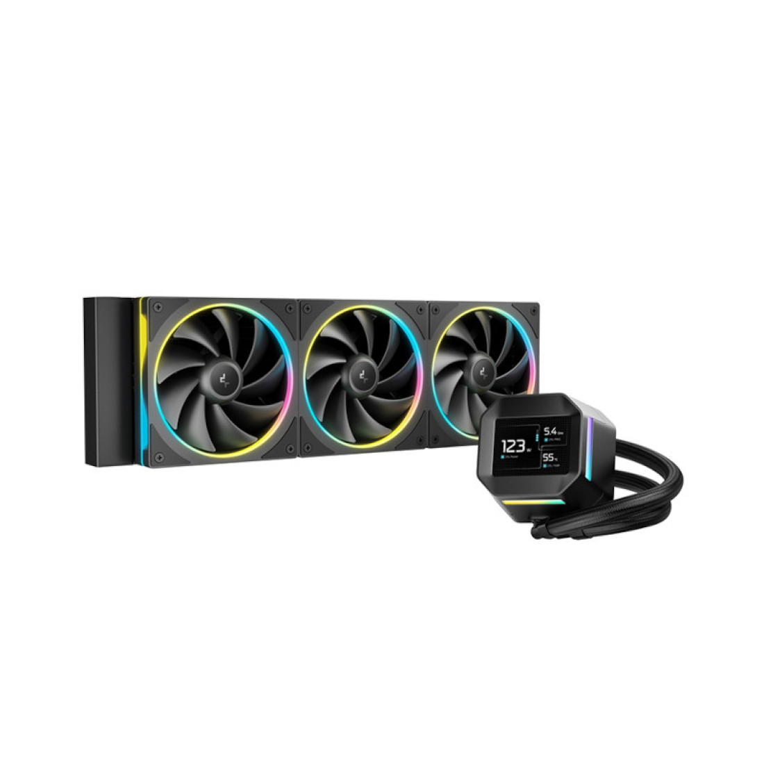 Buy Deepcool LM360 360mm ARGB Liquid CPU Cooler at Best Price in India ...