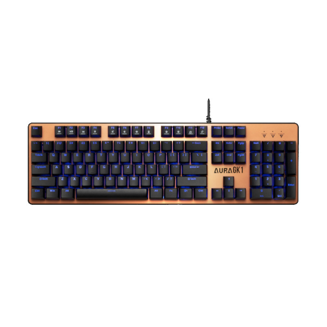 Buy Gamdias AURA GK1 Mechanical Gaming Keyboard - Bronze at Best Price ...
