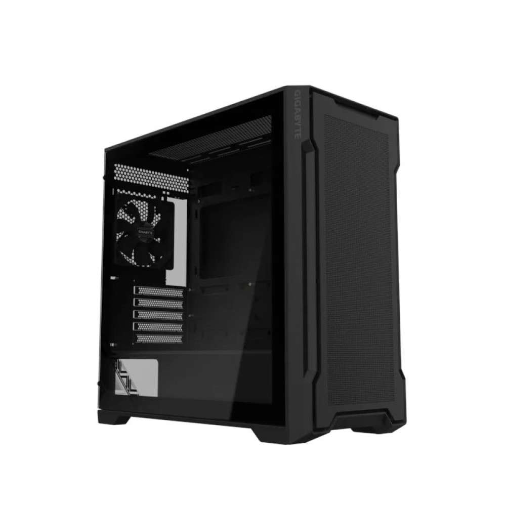 Buy Gigabyte C102 Glass Mid Tower Cabinet - Black at Best Price in ...