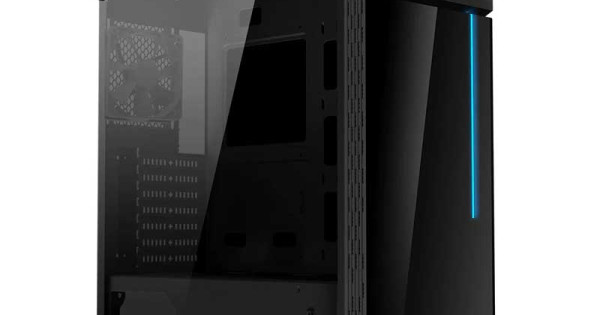 Buy Gigabyte C200 Glass Mid Tower Black Cabinet at Best Price in India ...