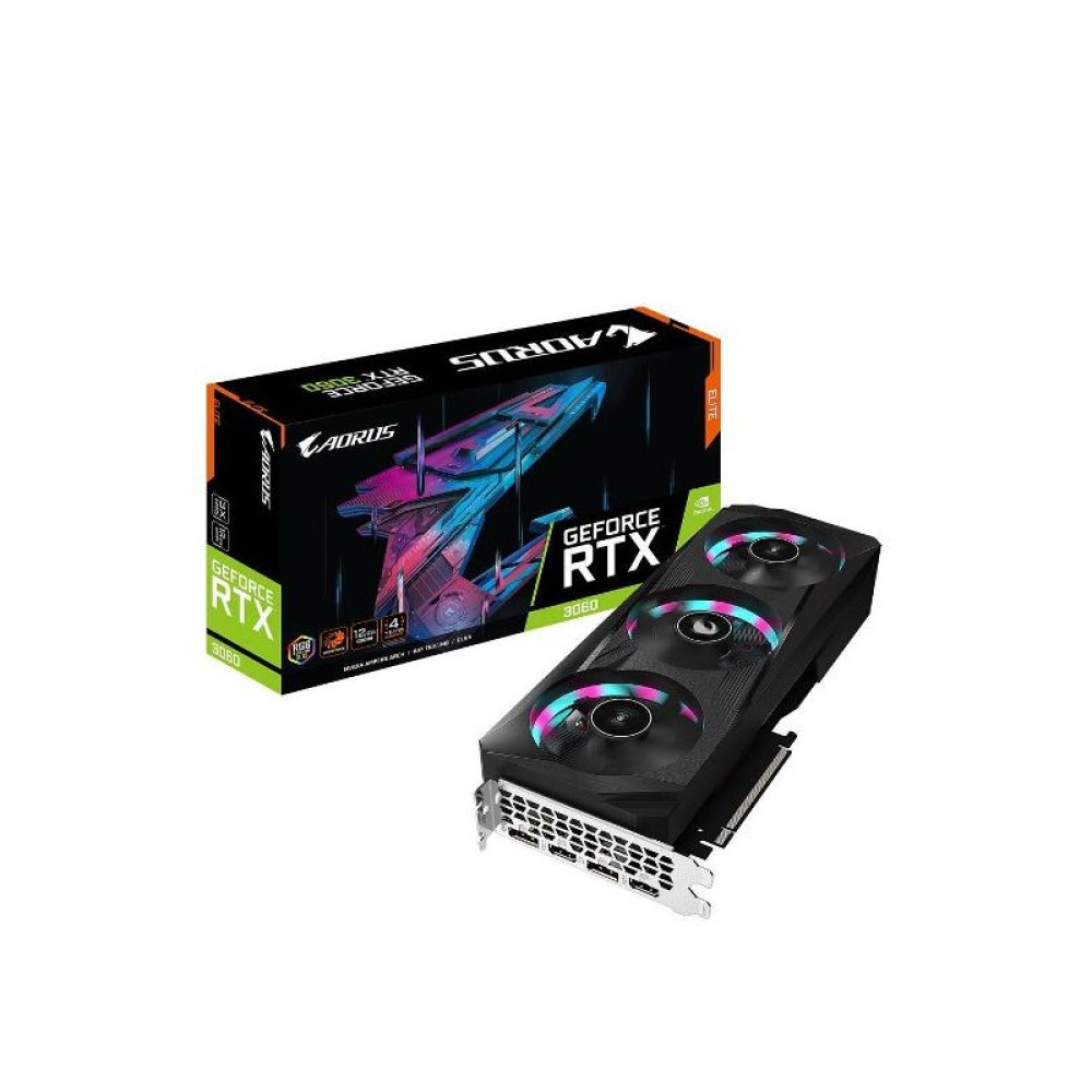 Buy Gigabyte Aorus GeForce RTX 3060 Elite 12GB GDDR6 Graphics Card at ...