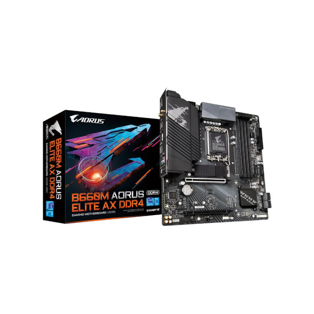 Buy Gigabyte B660M Aorus Elite AX DDR4 Motherboard at Best Price in India only at Vedant Computers