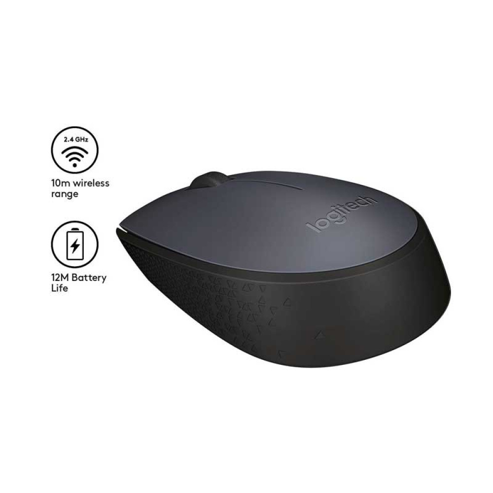 Buy Logitech M171 Grey Wireless Mouse at Best Price in India only at ...