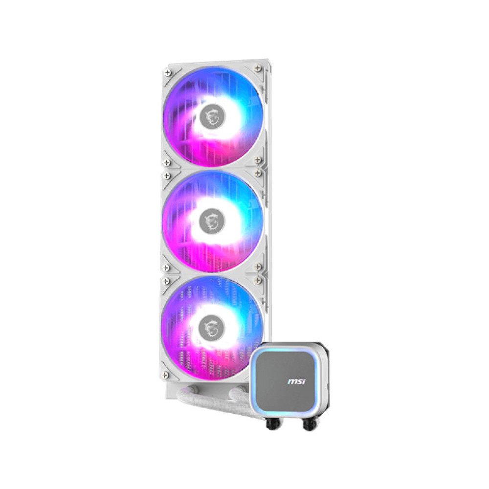 Buy MSI MAG Coreliquid A13 360 White 360mm ARGB Liquid CPU Cooler at ...