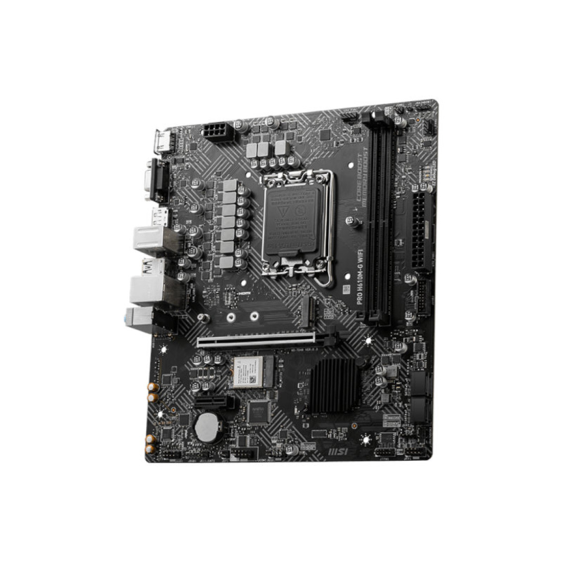 Buy MSI PRO H610M-G Wifi Motherboard at Best Price in India only at Vedant Computers