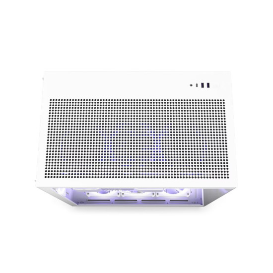Buy NZXT H9 Flow Mid Tower Cabinet - White at Best Price in India only ...