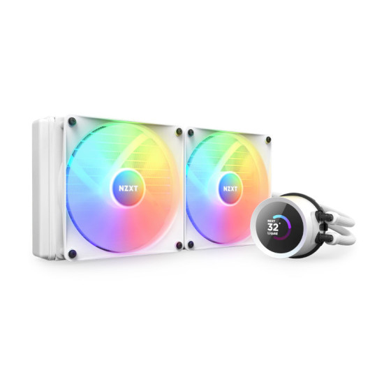 Buy NZXT Kraken 280 RGB 280mm AIO Liquid Cooler - White at Best Price ...