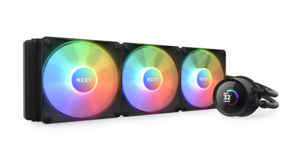 Buy NZXT Kraken 360 RGB 360mm AIO Liquid Cooler - Black at Best Price ...