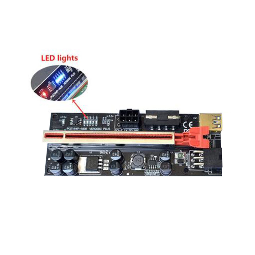 Buy Riser Extender VER0010S Plus/ 8 Capacitor/Ultra Stable Extra LED ...