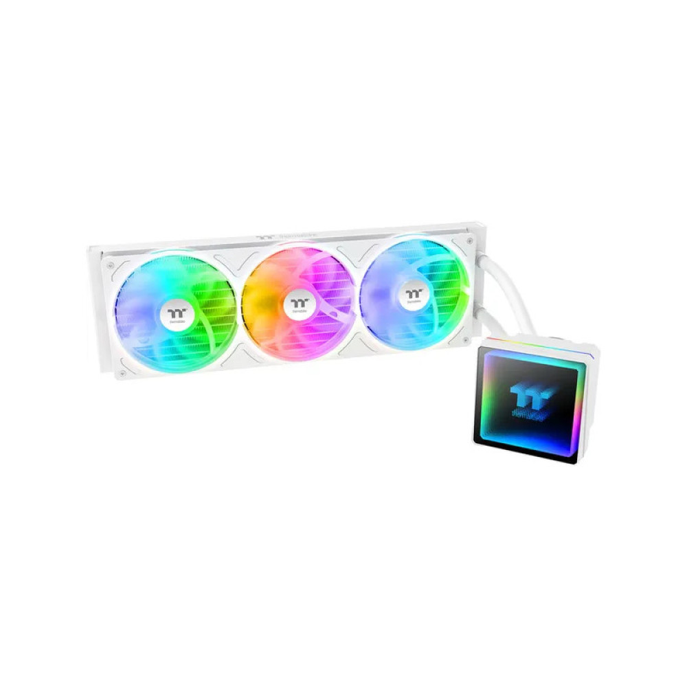 Buy Thermaltake TH360 V3 ARGB Sync Snow Edition Liquid CPU Cooler at ...
