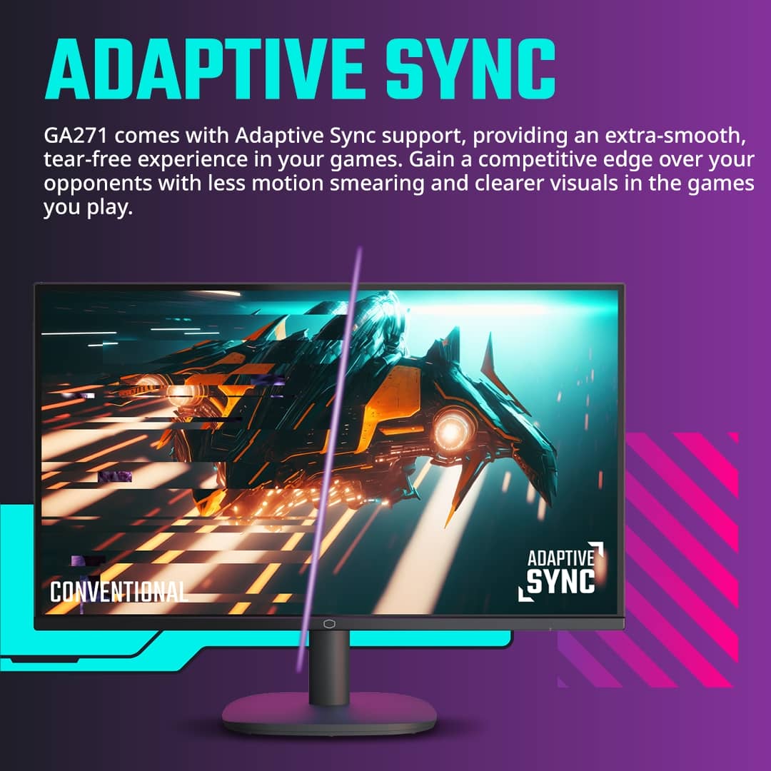 Buy Cooler Master GA271 | Gaming Monitor | Vedant Computers