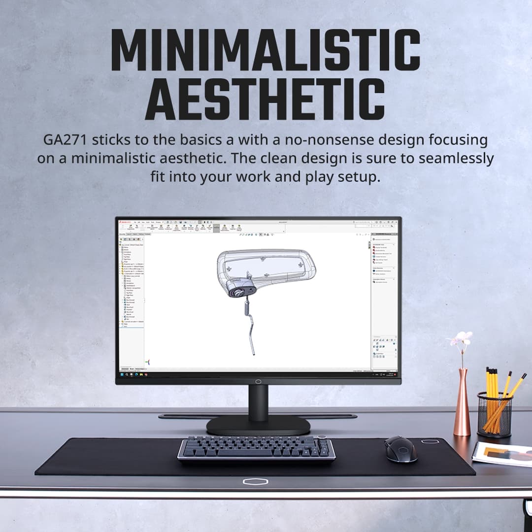 Buy Cooler Master GA271 | Gaming Monitor | Vedant Computers
